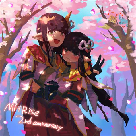 Monster Hunter Rise Image By Neko1215 MH 3919361 Zerochan Anime