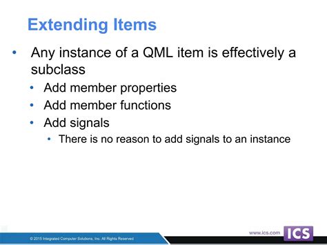 Best Practices In Qt Quick QML Part II PPT
