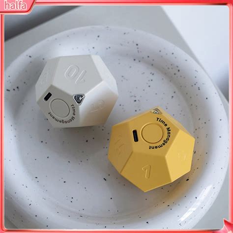 {halfa} Pomodoro Technique Timer Rechargeable Mini Timer With Dual Alarm Clock Mode And Pomodoro