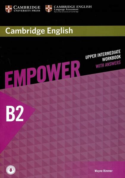 Cambridge English Empower Upper Intermediate B2 Workbook With Answers Рабочая тетрадь с ответами