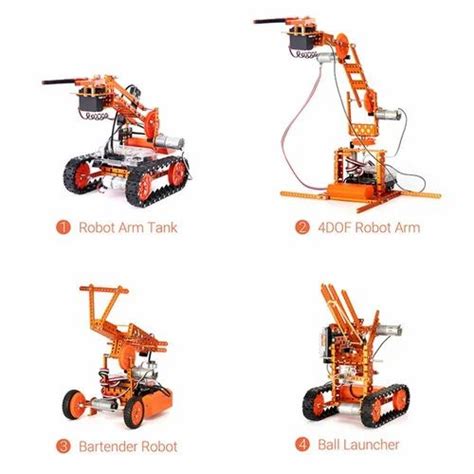 Digital 12 In 1 WeeeBot RobotStorm Steam Robot Kit For Education