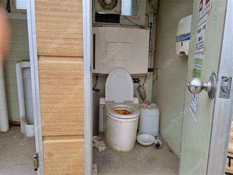 이동식화장실 간이화장실 포세식화장실 산업자재 중고나라