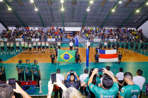 Rodada de abertura da Superliga Nacional C de Vôlei Masculino em Manaus