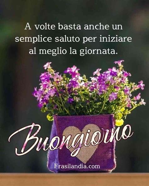 A Volte Basta Anche Un Semplice Saluto Per Iniziare Al Meglio La