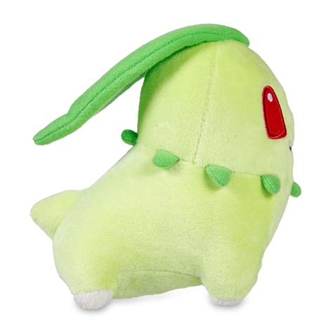 Chikorita Secret Base Poké Doll Plush Pokémon Center Original