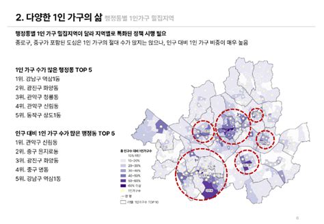 서울 1인가구 153만 가구 넘었다밀집지역 1위는 강남구 역삼1동