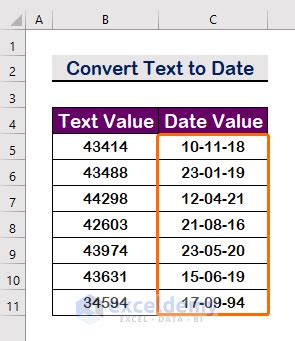 How To Convert Text To Date With Excel VBA 5 Ways ExcelDemy