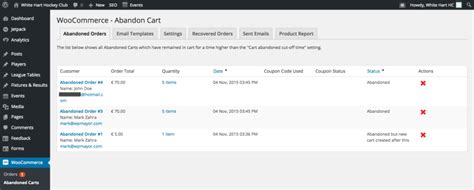 Using The Woocommerce Abandoned Cart And Order Delivery Date Plugins
