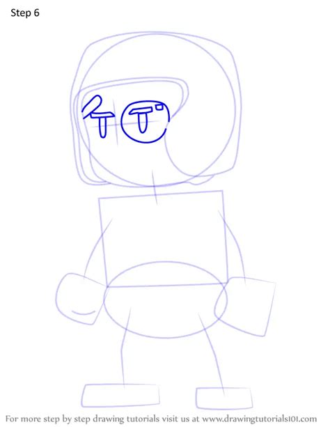 How To Draw Boxer Floyd From Stumble Guys Stumble Guys Step By Step