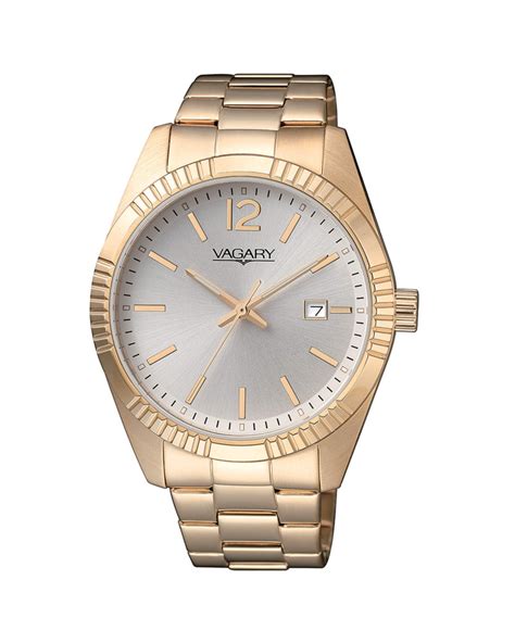 Vagary Orologio Uomo Timeless Gents 104th Cassa E Bracciale Acciaio