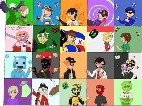 Dream Smp Members By Anyayoshi On Deviantart