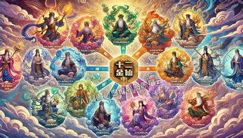 《哪吒2之魔童闹海》阐教十二金仙思维导图 欣文网