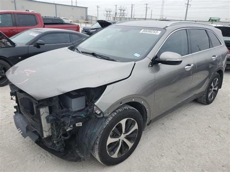 2016 KIA SORENTO EX For Sale TX FT WORTH Fri Mar 15 2024