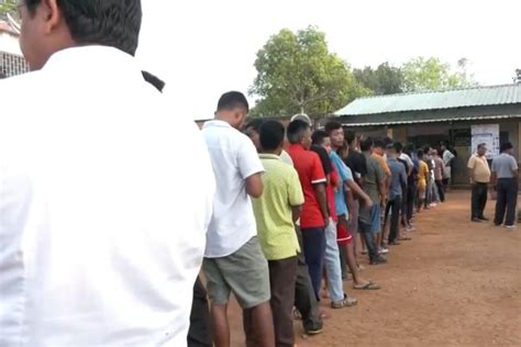 73 Voter Turnout Recorded During Re Polling In Mps Betul Constituency