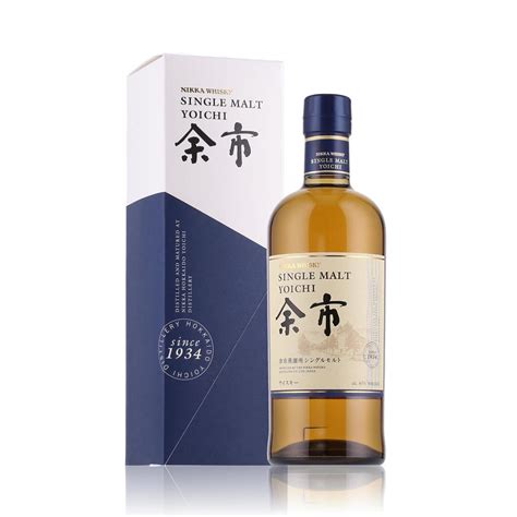 Nikka Yoichi Single Malt Whisky 45 Vol 07l In Geschenkbox 7099