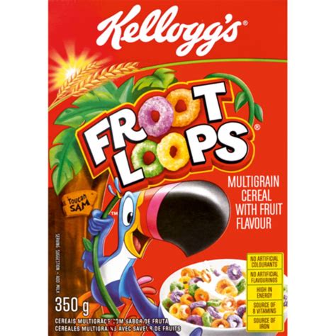 Kelloggs Fruit Loops 350g Superb Hyper