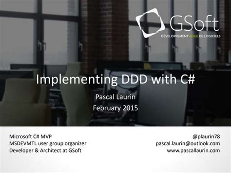 Implementing Ddd With C Ppt