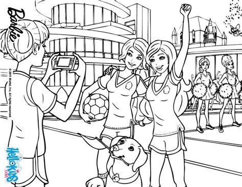 Barbie Spy Squad Coloring Pages Coloring Pages