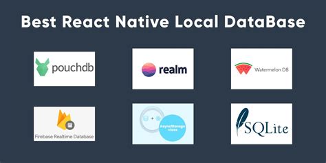 Top React Native Local Database To Develop An React Native App
