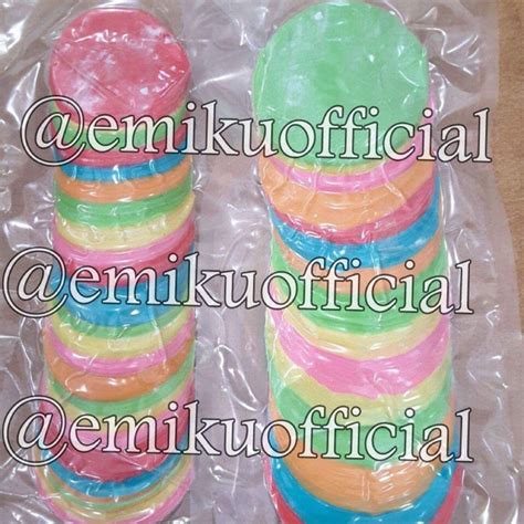 Jual Emiku Kulit Pangsit Rainbow Bulat Siap Pakai 8 10 12 1 18 Cm