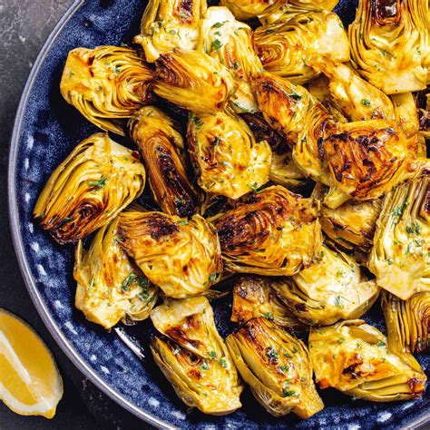 Roasted Artichoke Hearts Easy Homemade Recipes
