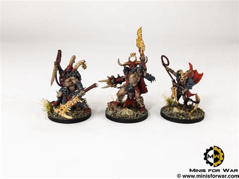 WarCry Untamed Beasts Minis For War Painting Studio