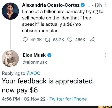 Alexandria Ocasio Cortez Lmao At A Billionaire Earnestly Trying To