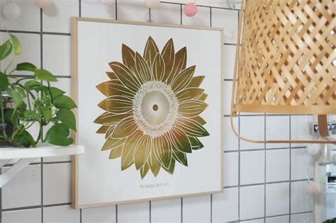 풍수지리 그림액자 해바라기 인테리어 액자 위치 거실 꾸미기내 돈 내산 네이버 블로그
