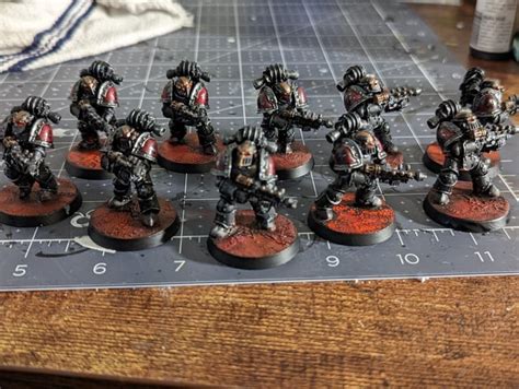 Iron Hands Graviton Gun Squad R Warhammer30k