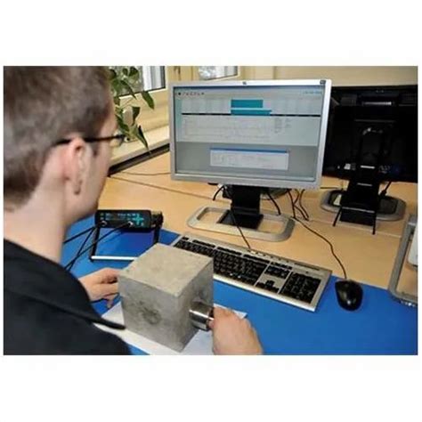 X Mm Passive Matrix OLED Proceq Pundit Lab Plus Ultrasonic Pulse Velocity Tester At Best