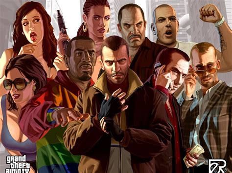 Gta Characters Wallpapers Wallpaper Cave