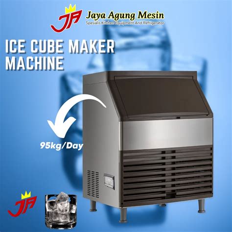 Jual Mesin Es Batu Ice Cube Square Machine Maker Crown Tf 210 Tf
