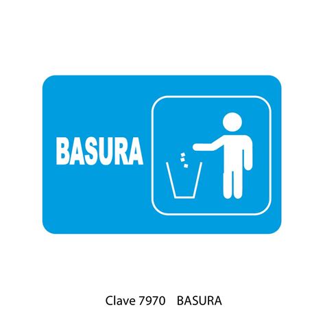Señal Para Basura Sablón
