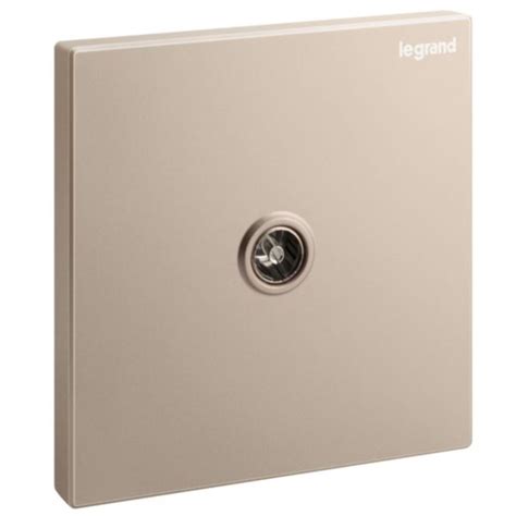 Galion Gang Tv Female Terminal Socket Outlet Rose Gold C