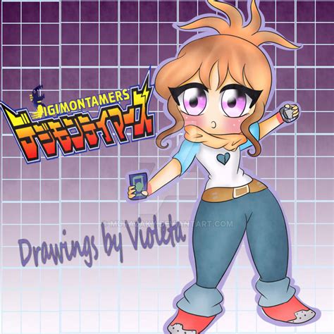 Rika Nonaka Chibi Fan Art Digimon Tamers By Murazaky On Deviantart