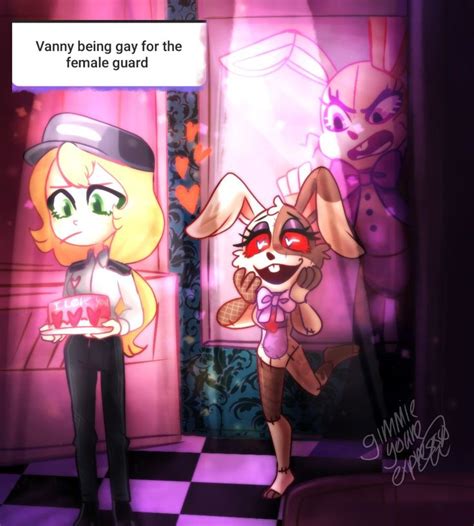 Vanny X Vanessa Fanart Fnaf Vannesa Fnaf Ships Fnnaf