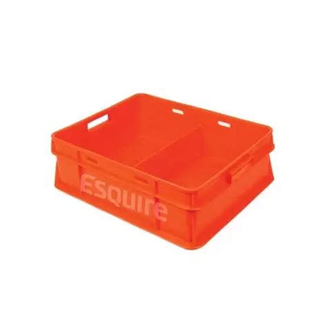 Buy Esquire 12 L Plastic Storage Crate Outer Dimensions 400 X 300 X