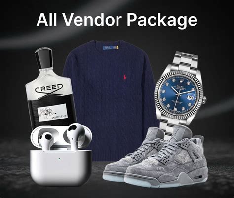 All Vendor Package Take Vendor