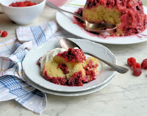 Steamed Raspberry Pudding Lavender And Lovage