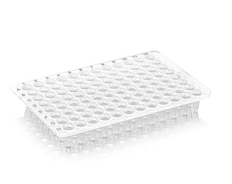 0 1ml PCR 96 Well Plate No Skirt Ideal Meds