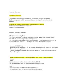 Computer Word Scramble Answers