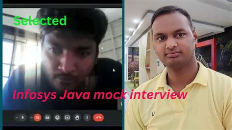 Infosys Java Mock Interview For Freshers Mock Interviews 24 The Place Of Learning Youtube
