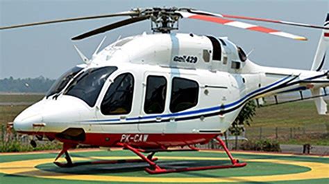 Helikopter Bell 429 Milik Kemenhub Terguling Di Bandara Budiarto Curug