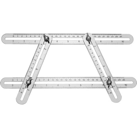 Angle Measuring Ruler Angle Measuring Tool Multi Angle Ruler Four
