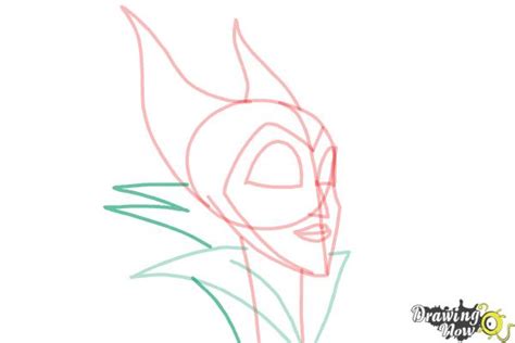 How To Draw Maleficent Easy DrawingNow