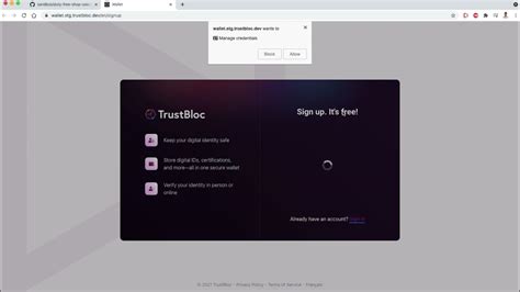 trustbloc duty free shop use case chapi save waci share youtube