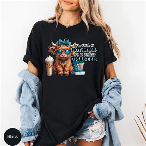 Im Not A Hot Mess T Shirt Funny Sarcastic Tshirt Funny Trendy Shirt