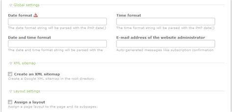 creating menus in the contao cms web hosting hub