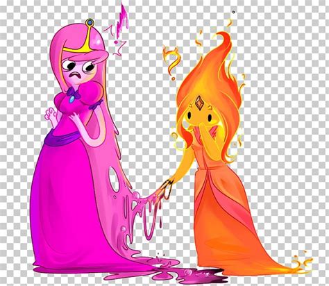 Adventure Time Marceline And Flame Princess