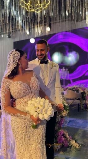 الصور الأولى من حفل زفاف ابنة مصطفى كامل ألبوم في الفن
